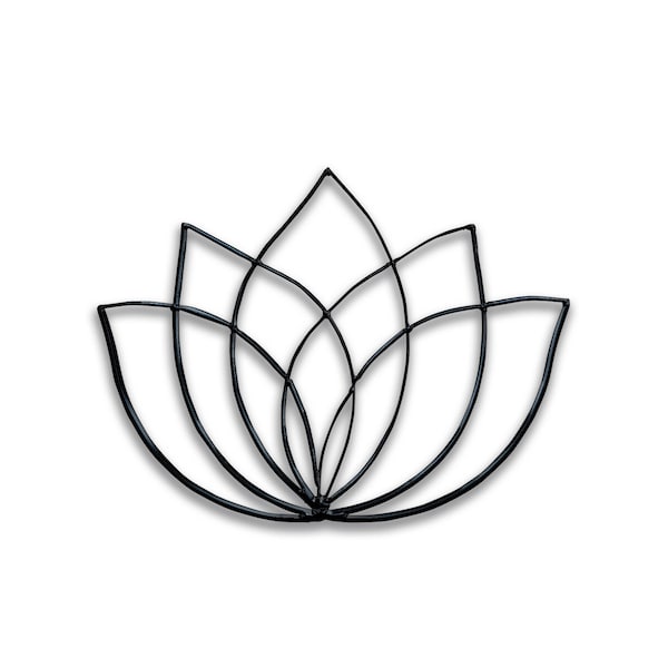 Lotus Metal Art - Etsy