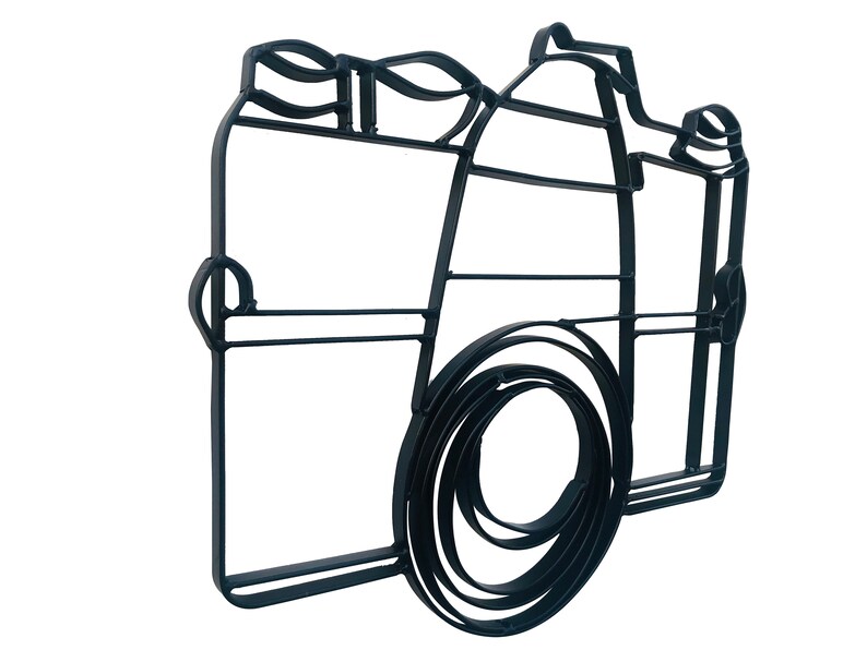 Metal Photography Camera Wall Decor and Wall Sculpture - Etsy