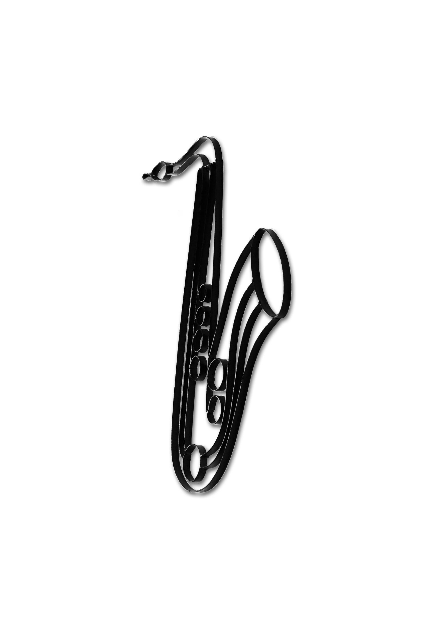 Saxophone Musical Instrument Metal Wall Décor and Sculpture - Etsy