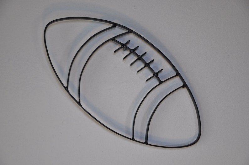 Football Ball Metal Wall Décor and Wall Sculpture - Etsy India