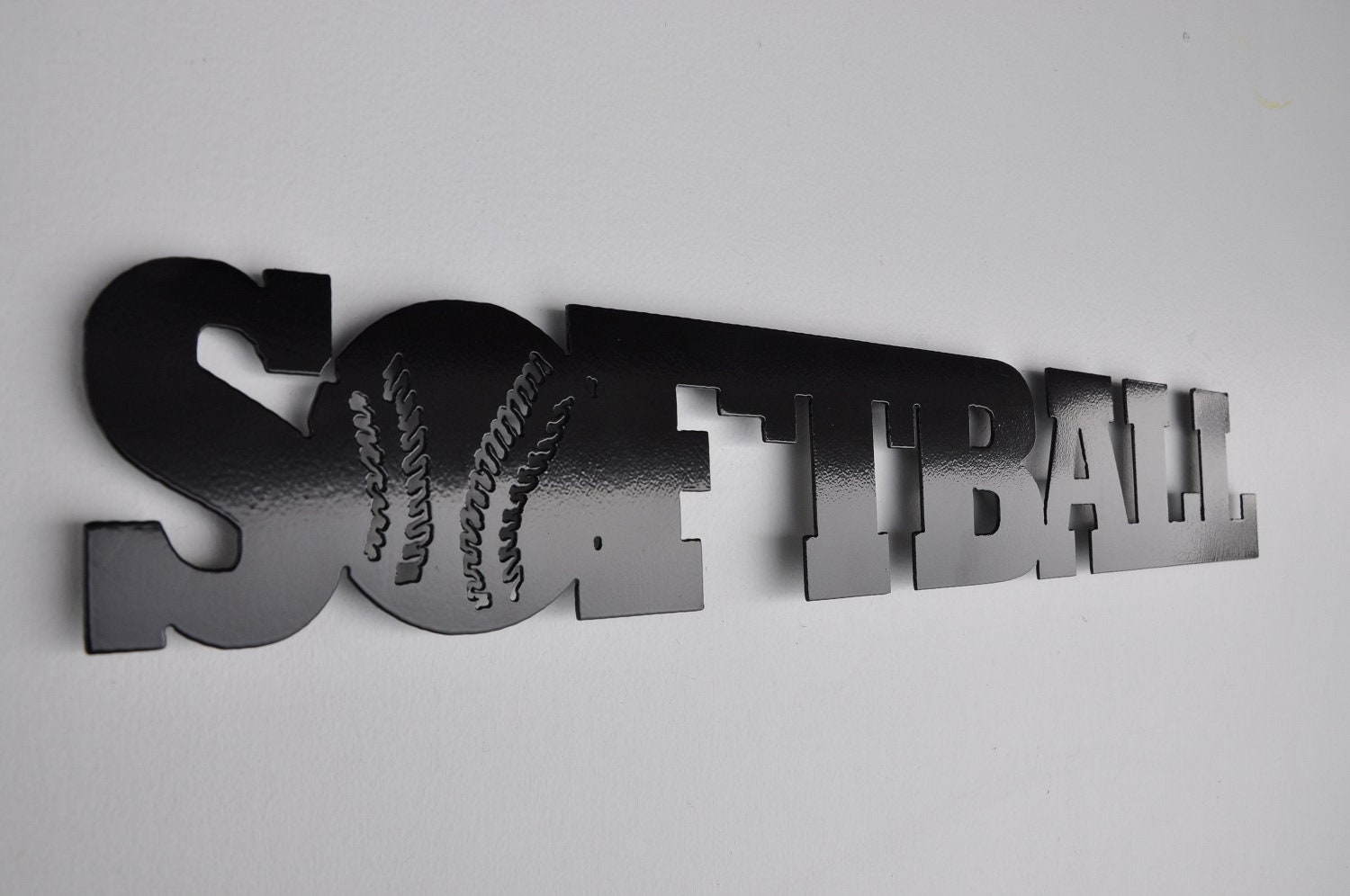 Softball Word Metal Sign and Wall Decor - Etsy