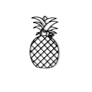 Pineapple Metal Wall Decor and Sculpture - Etsy