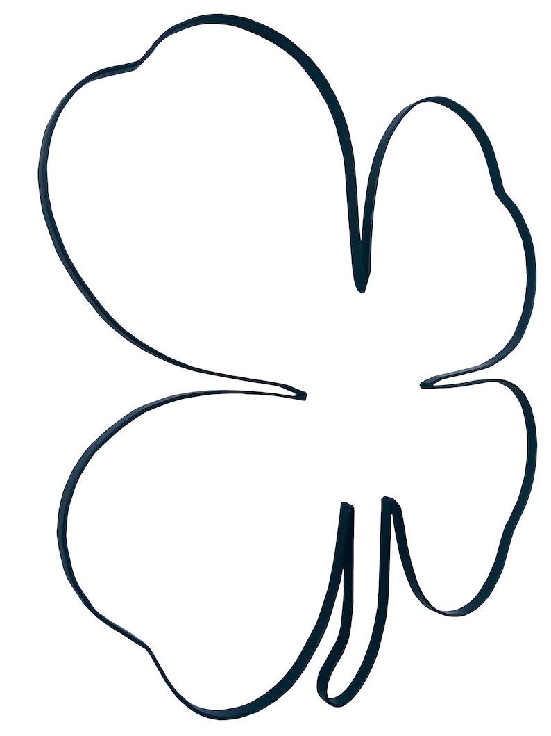 Four Leaf Clover Metal Wall Decor and Shamrock Decor | Etsy