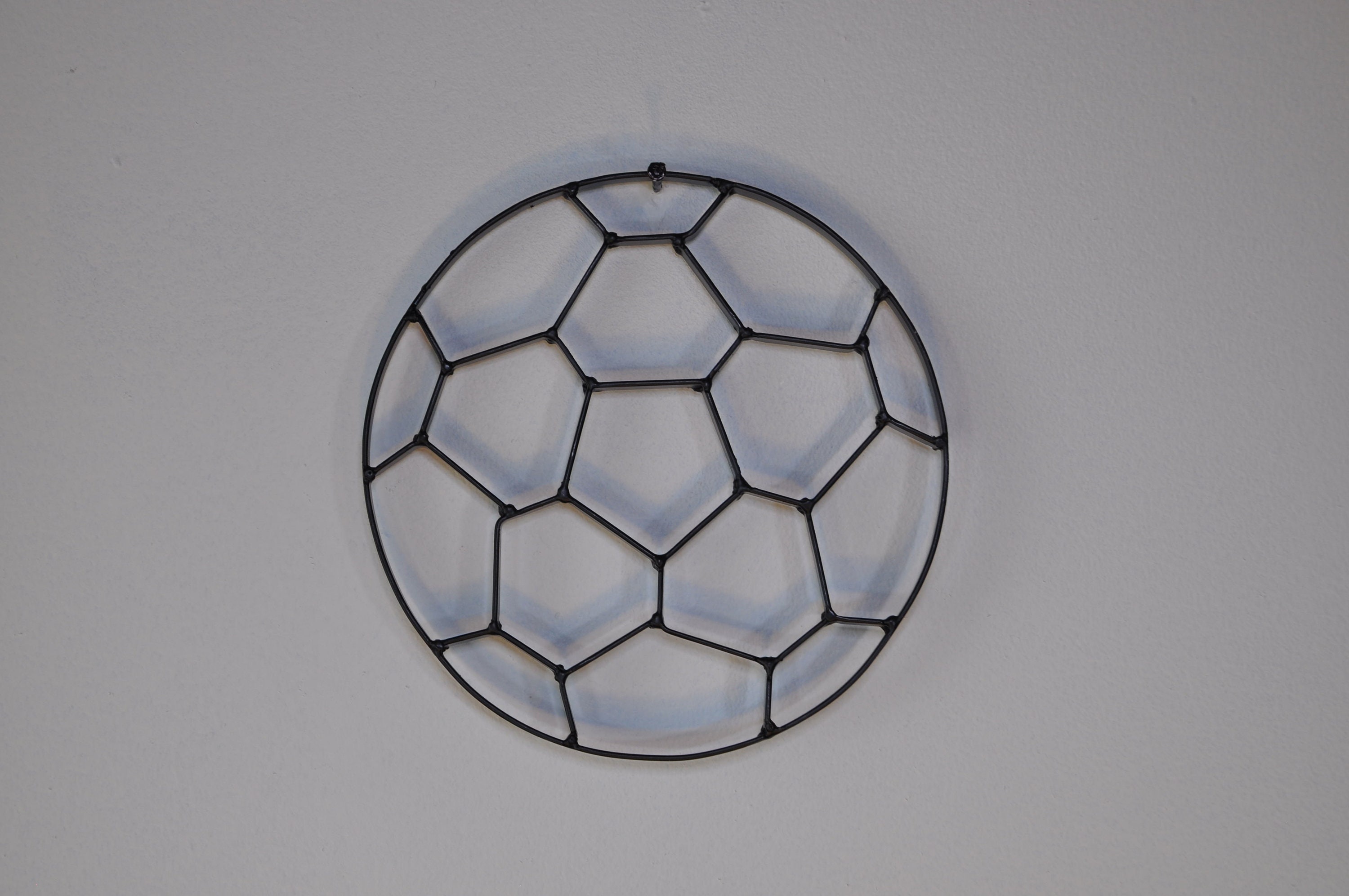 Soccer Ball Metal Wall Décor and Wall Sculpture - Etsy