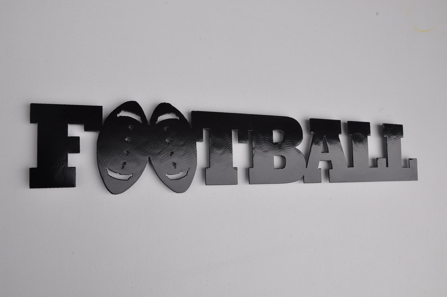 Football Word Metal Sign and Wall Decor - Etsy