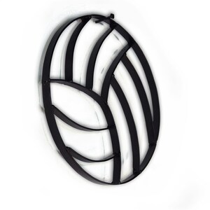 Volleyball Ball Metal Wall Décor and Wall Sculpture - Etsy