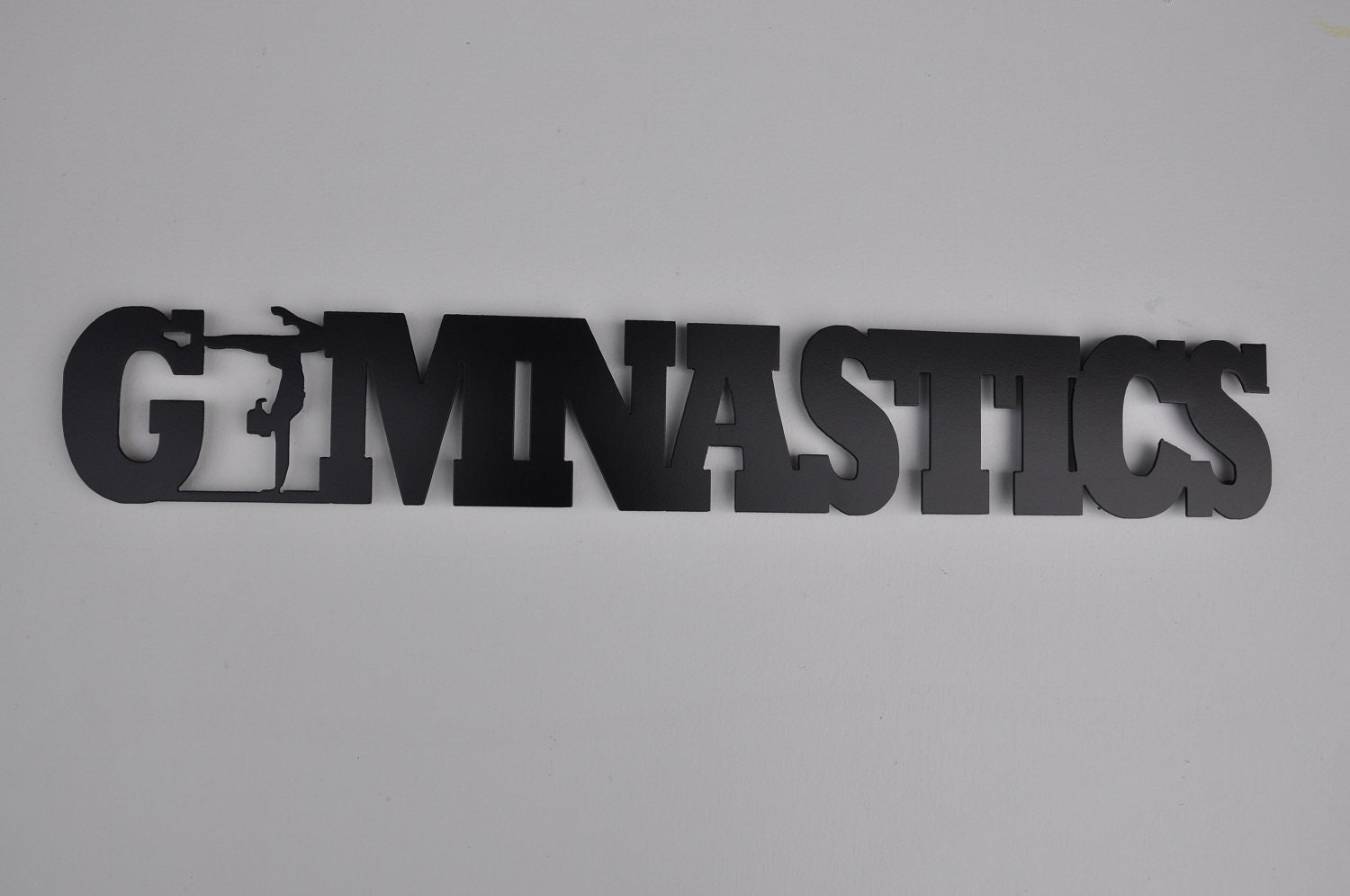 Gymnastics Word Metal Sign and Wall Decor - Etsy