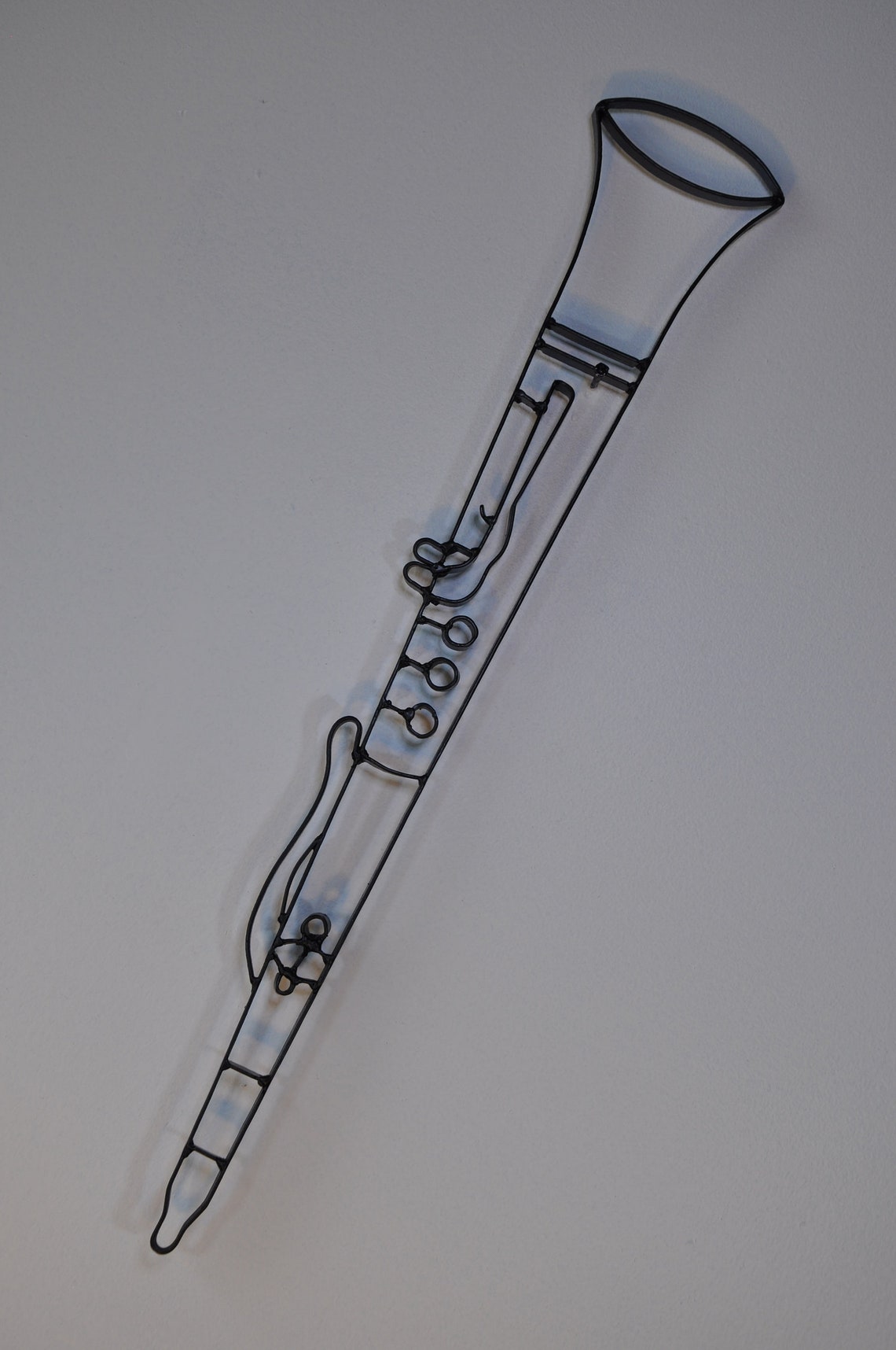 Clarinet Musical Instrument Metal Wall Décor and Sculpture - Etsy