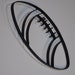 Football Ball Metal Wall Décor and Wall Sculpture - Etsy