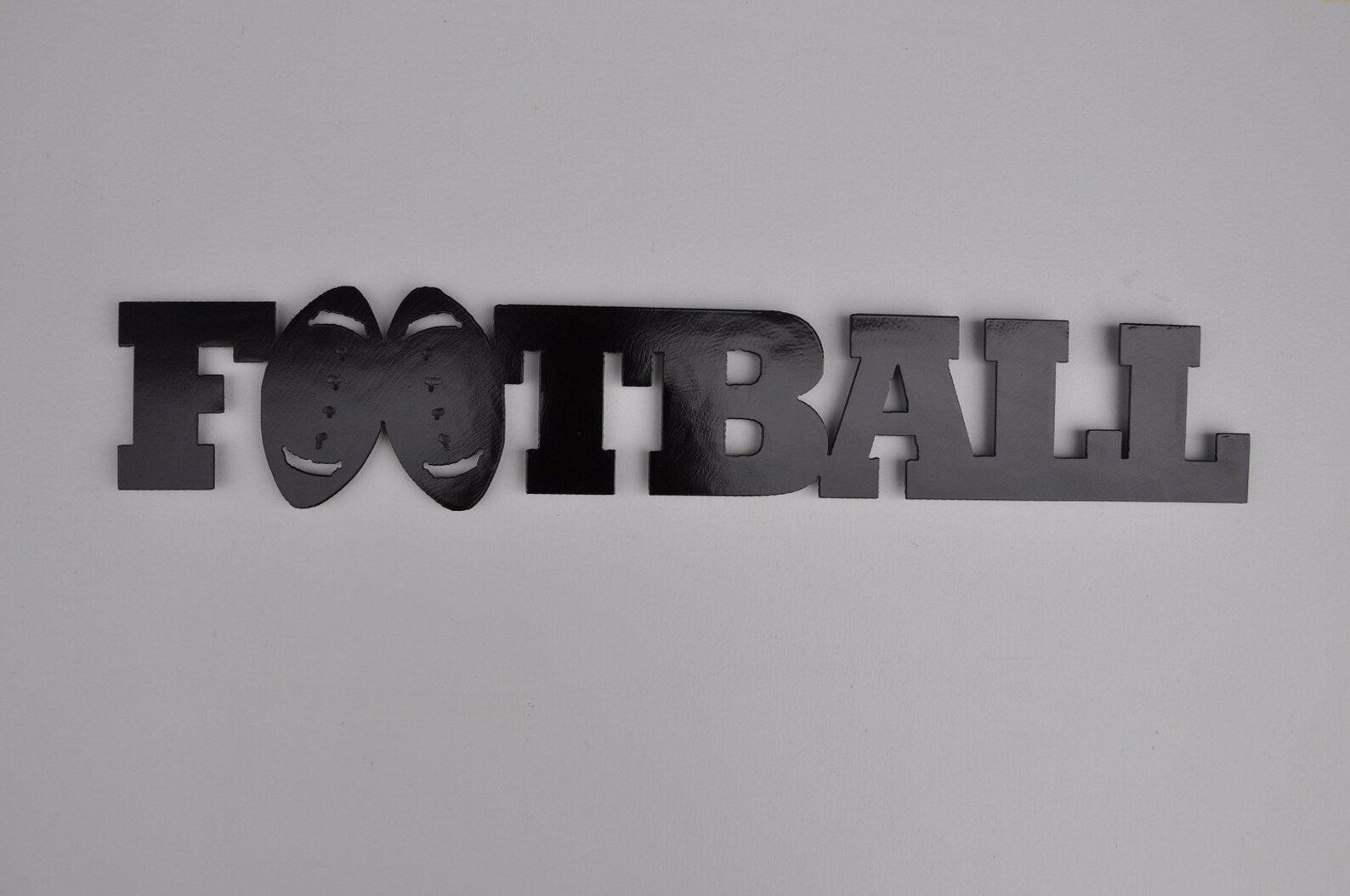 Football Word Metal Sign and Wall Decor - Etsy