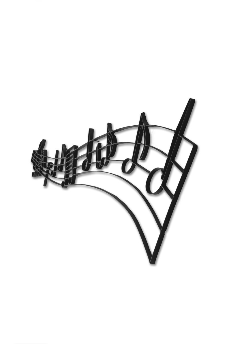 Musical Notes Metal Wall Décor and Wall Sculpture - Etsy