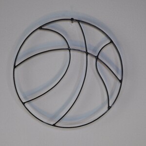 Basketball Ball Metal Wall Décor and Wall Sculpture - Etsy