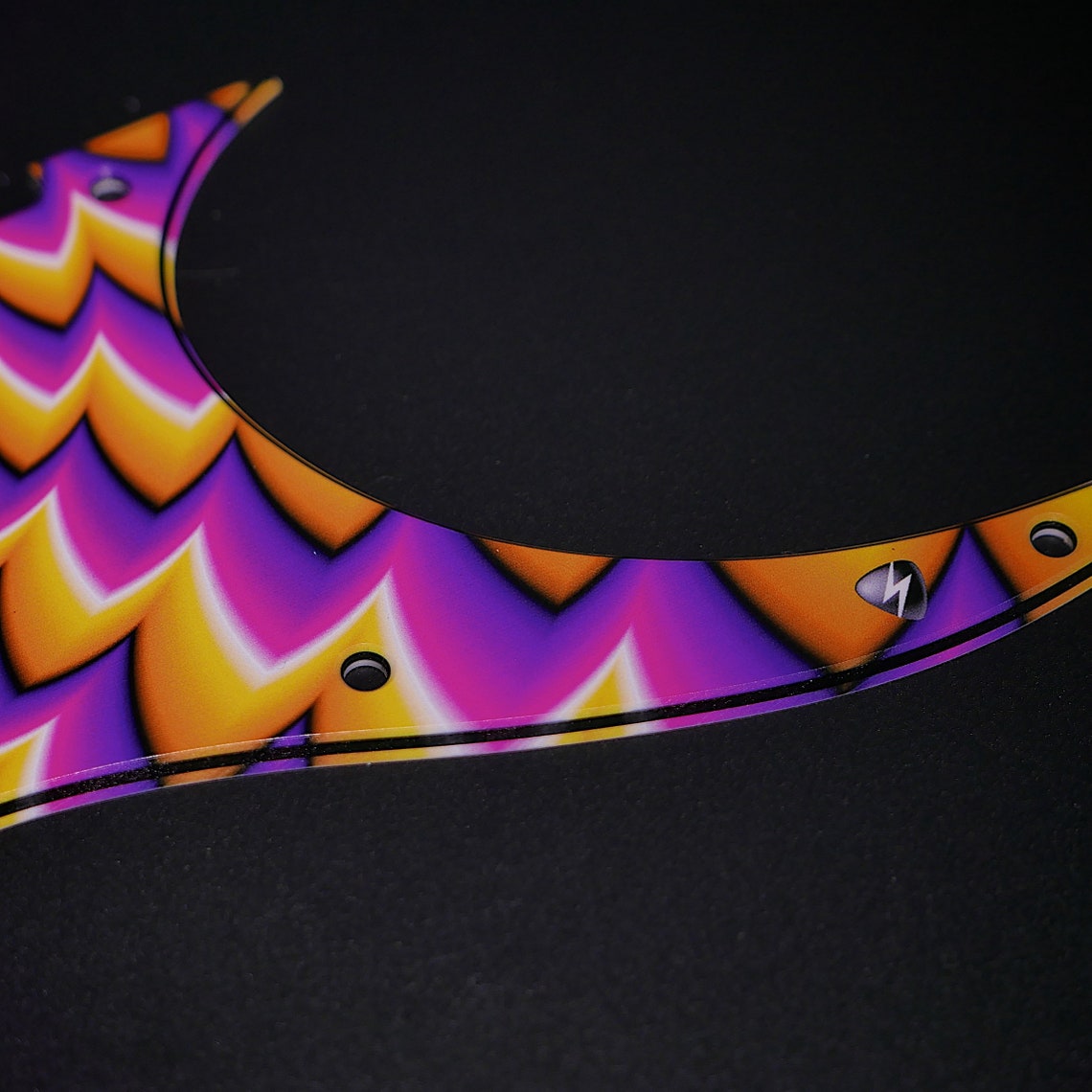 Ibanez Pickguard • Spin Illusion • Jem Series • Custom Pickguard ...