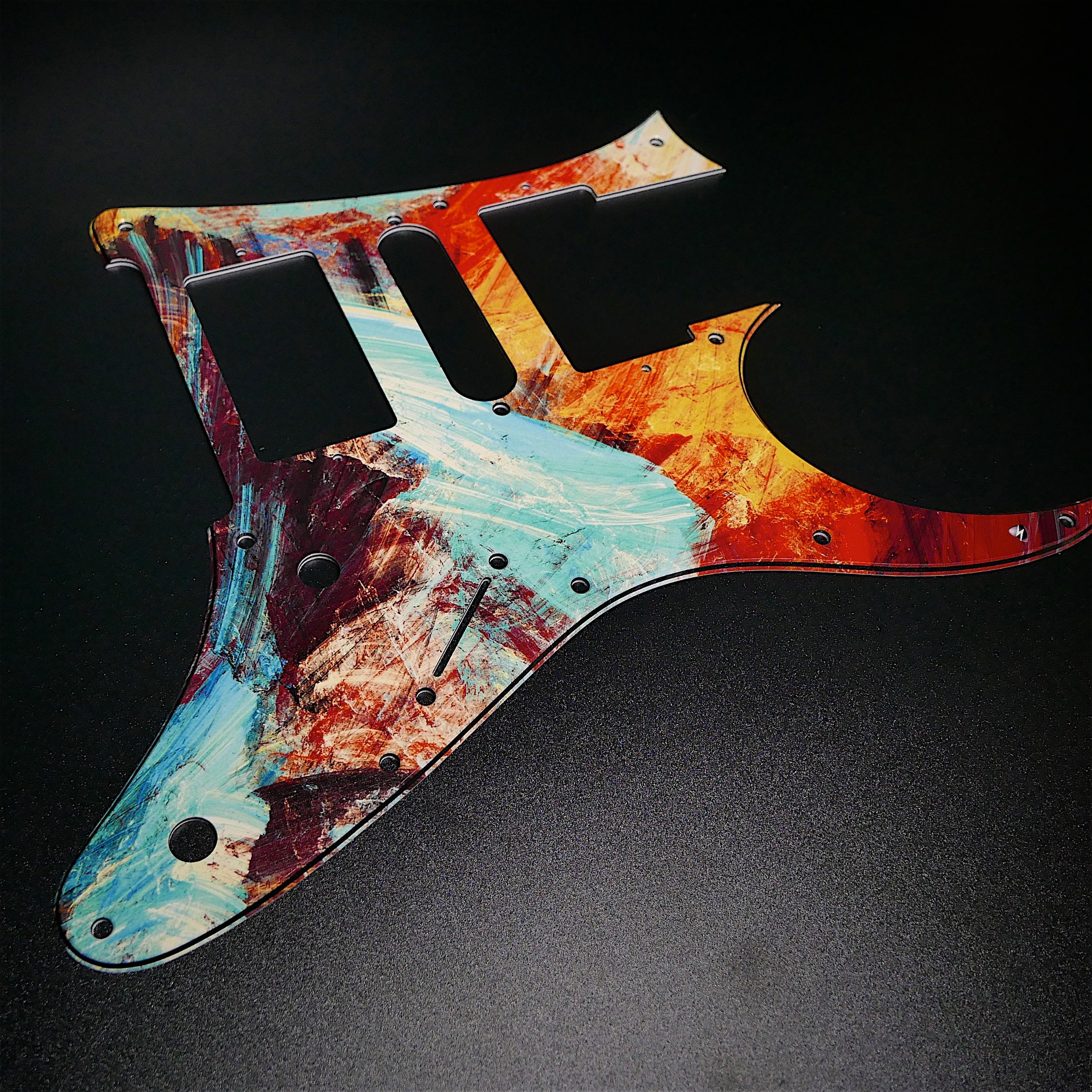 Ibanez Pickguard / Artistic Splashes 1 / RG Series / Jem | Etsy