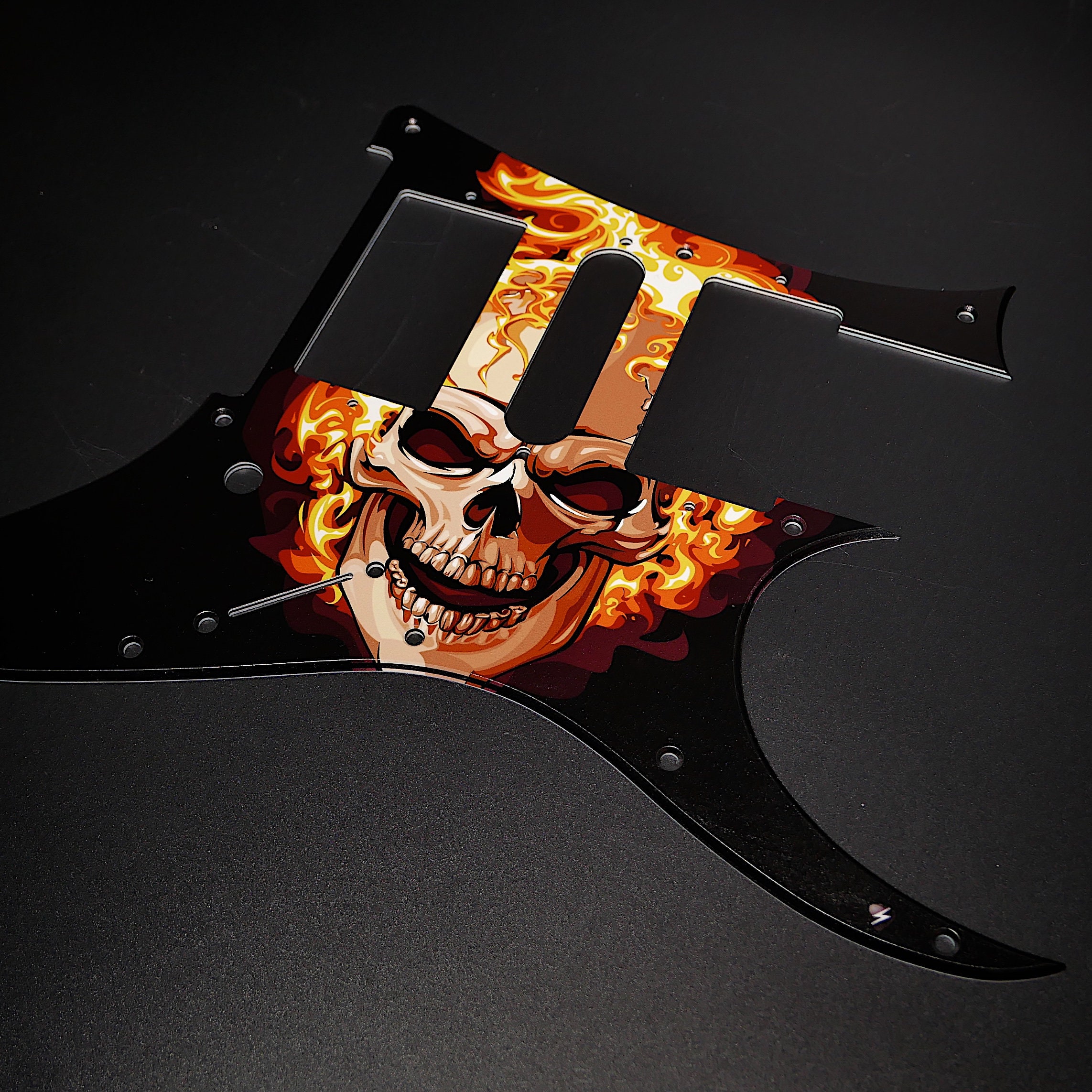 Ibanez Pickguard / Burning Skull / RG Series / Jem Series / | Etsy