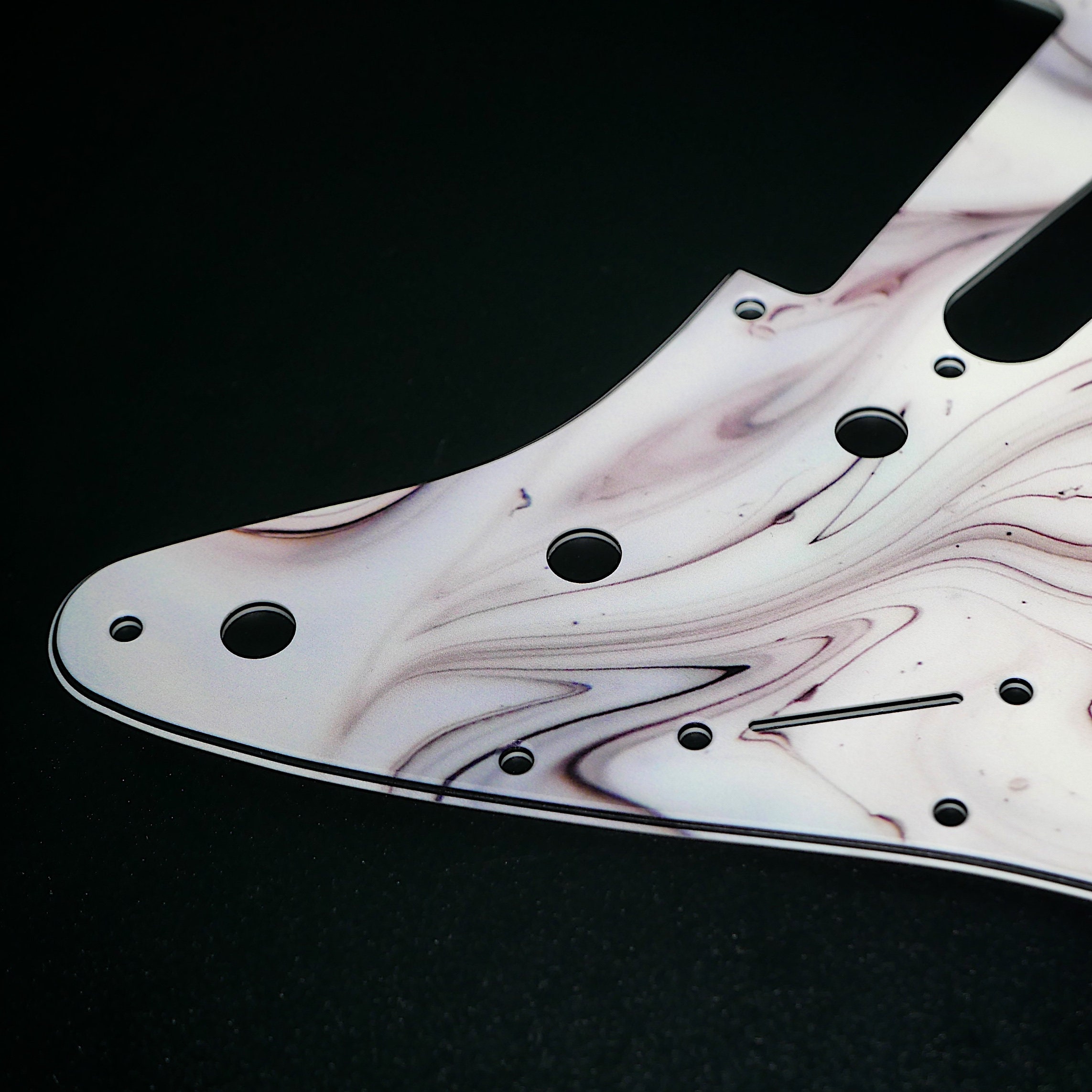 Fender ST Style Pickguard • Marble #1 • Custom Pickguard • Graphic ...