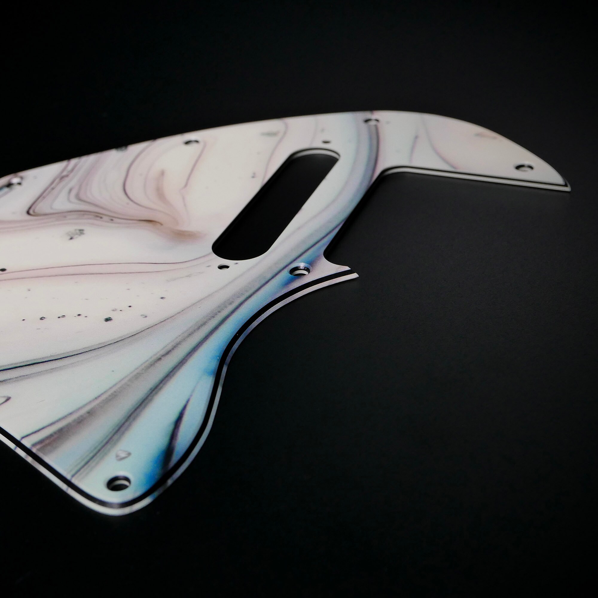 Fender '69 Tele Thinline Pickguard Marble 1 Custom - Etsy