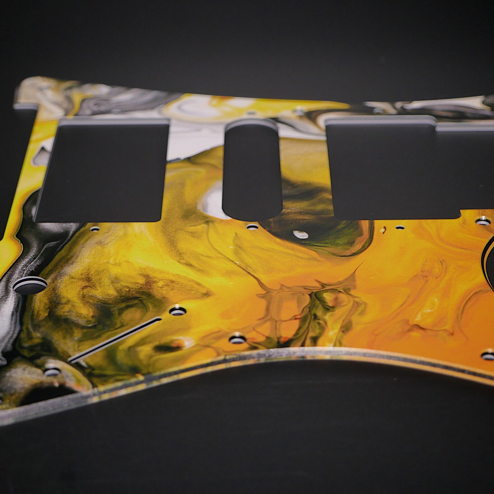 Ibanez Pickguard Yellow Marble RG Series Custom - Etsy