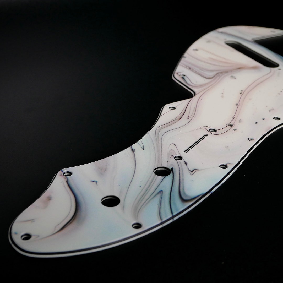 Fender '69 Tele Thinline Pickguard Marble 1 Custom - Etsy