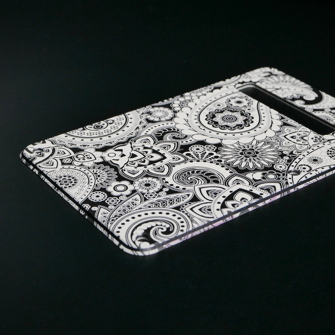 Fender Strat Backplate Paisley 2 Custom Pickguard Graphic Stormguitar ...