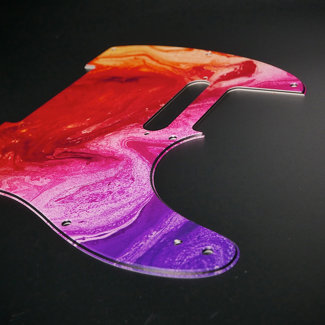 Fender T Style Pickguard • Marble #4 • Custom Pickguard • Graphic ...