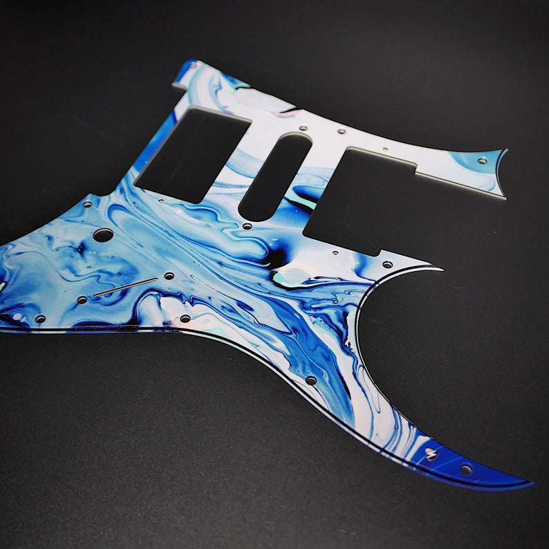 Ibanez Pickguard Marble 15 RG Series Custom Pickguard - Etsy