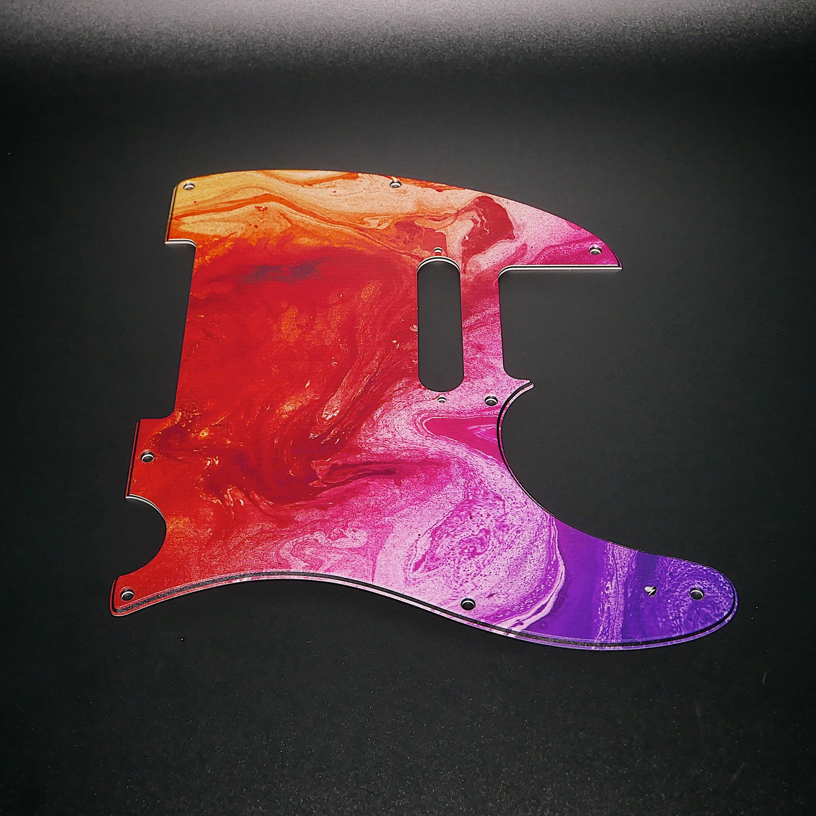 Fender T Style Pickguard • Marble #4 • Custom Pickguard • Graphic ...