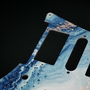 Ibanez Pickguard • Marble #9 • RG Series • Custom Pickguard • Graphic ...