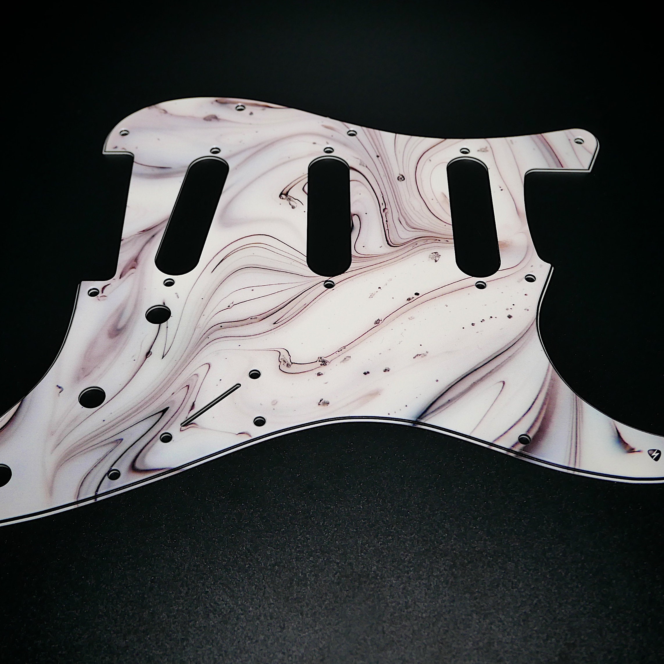 Fender ST Style Pickguard • Marble #1 • Custom Pickguard • Graphic ...