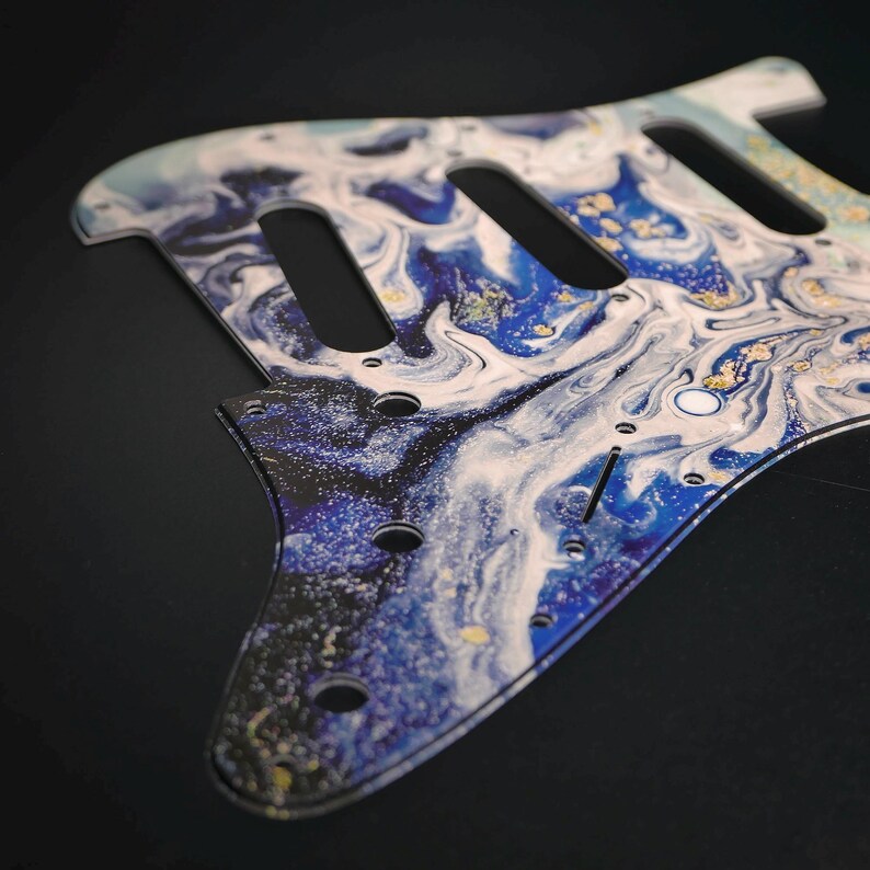 Fender ST Style Pickguard • Marble #23 • Custom Pickguard • Graphic ...