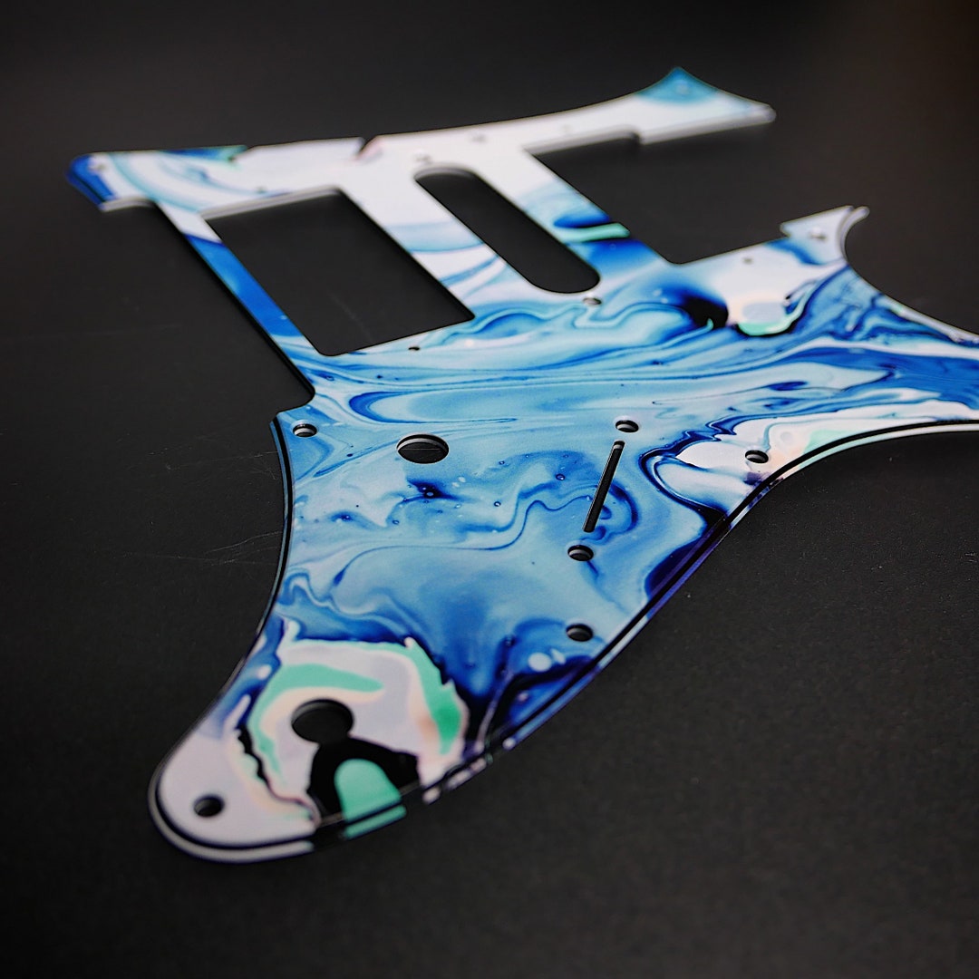 Ibanez Pickguard • Marble #15 • RG Series • Custom Pickguard • Graphic ...