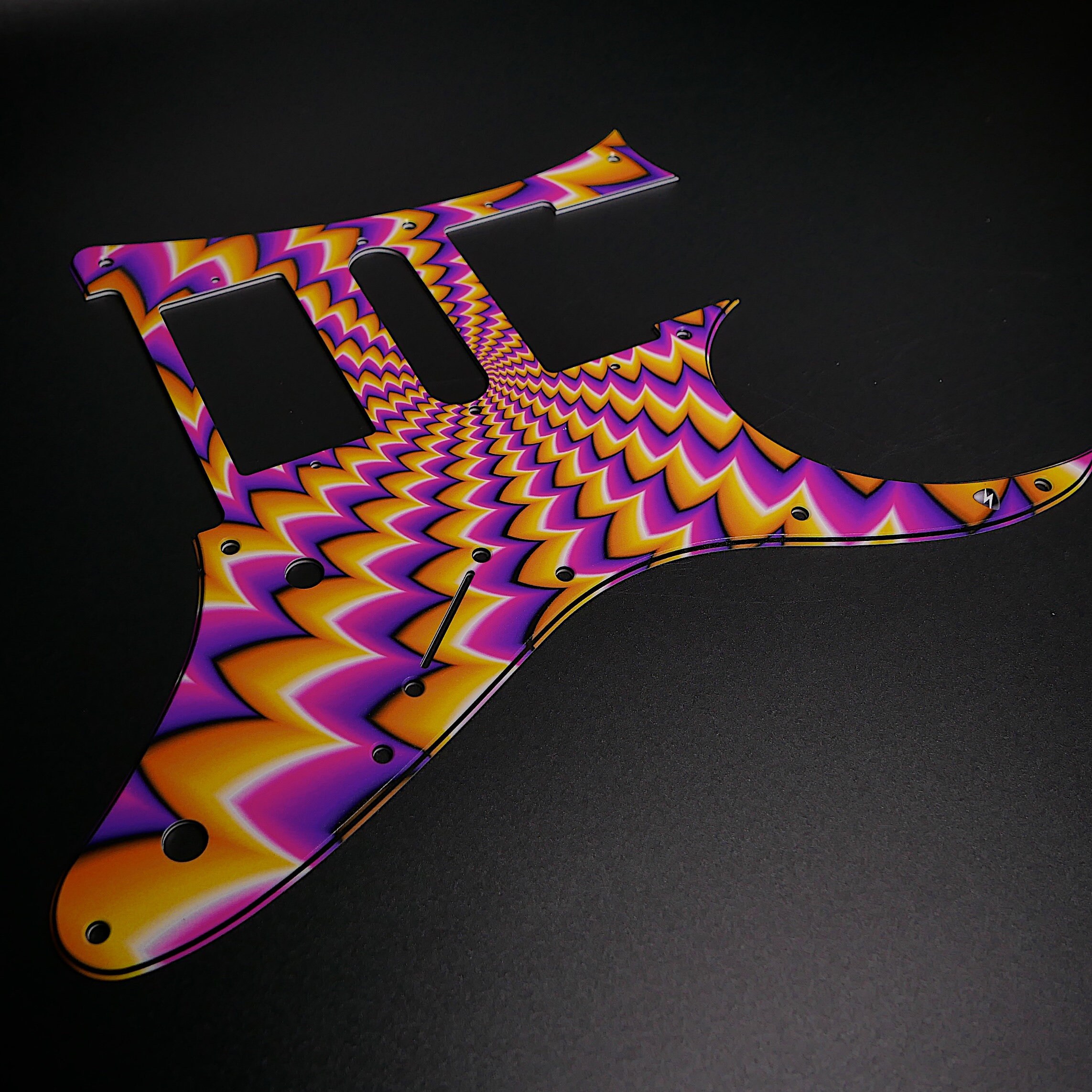 Ibanez Pickguard • Spin Illusion • Jem Series • Custom Pickguard ...