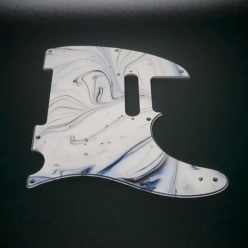 Fender T Style Pickguard • Marble #1 • Custom Pickguard • Graphic ...