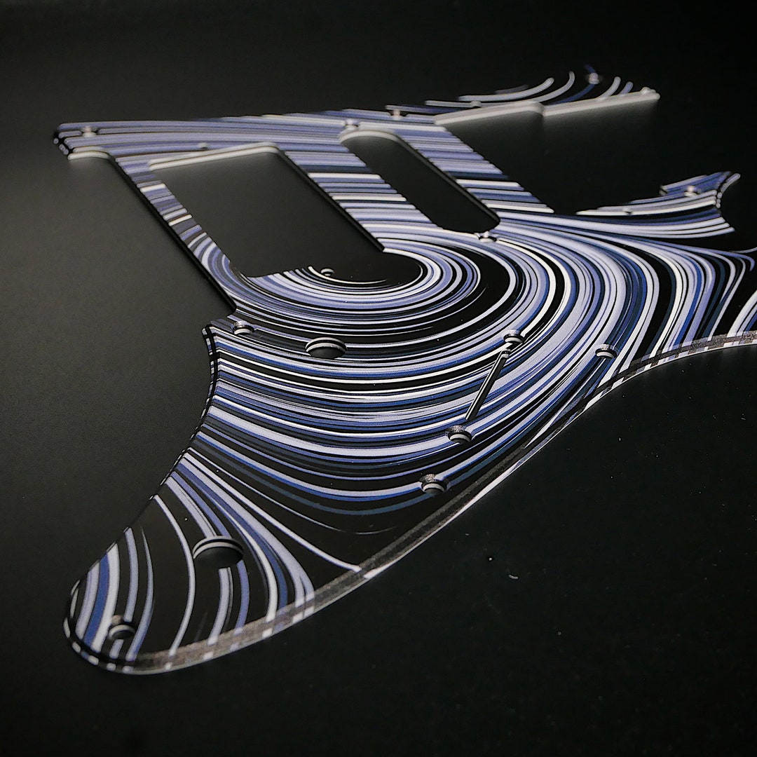 Ibanez Pickguard • Marble #12 • RG Series • Custom Pickguard • Graphic ...