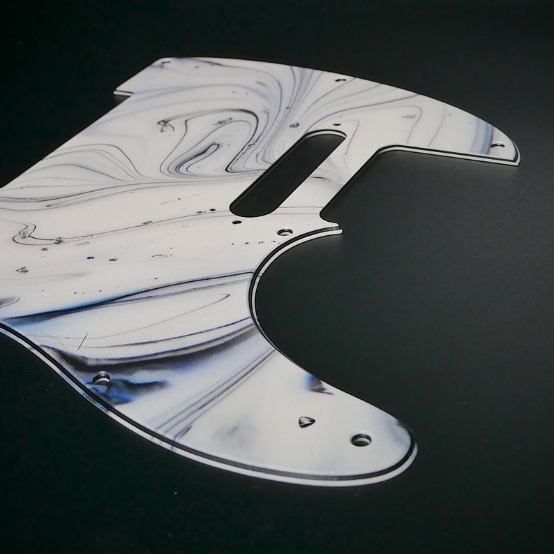 Fender T Style Pickguard • Marble #1 • Custom Pickguard • Graphic ...