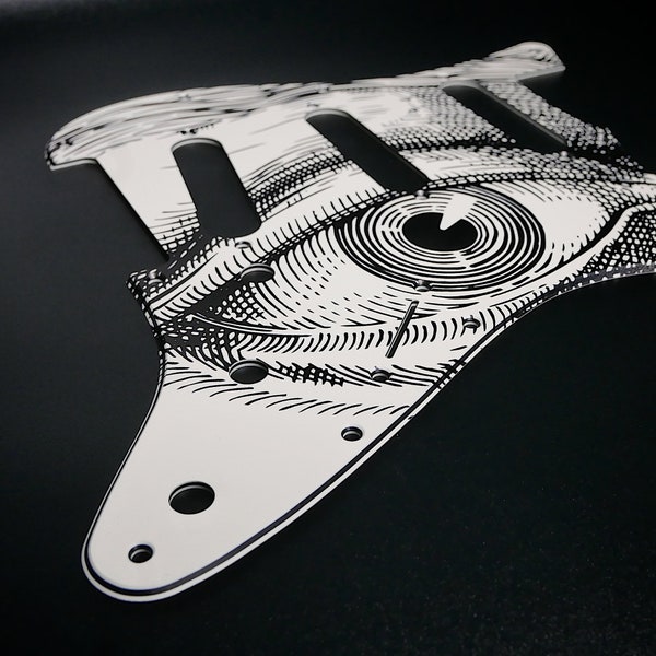 Custom Strat Pickguard Hss - Etsy