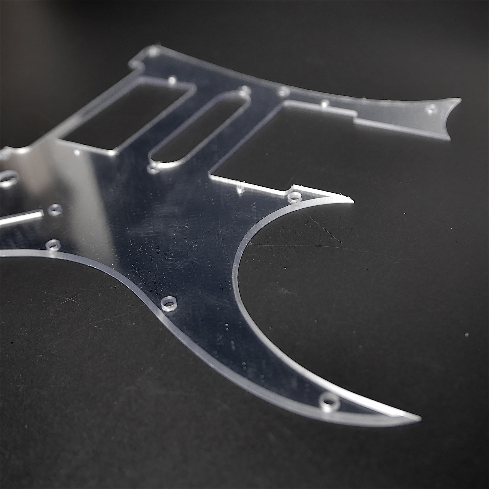 Ibanez Pickguard Mirrored RG Series Custom Pickguard - Etsy