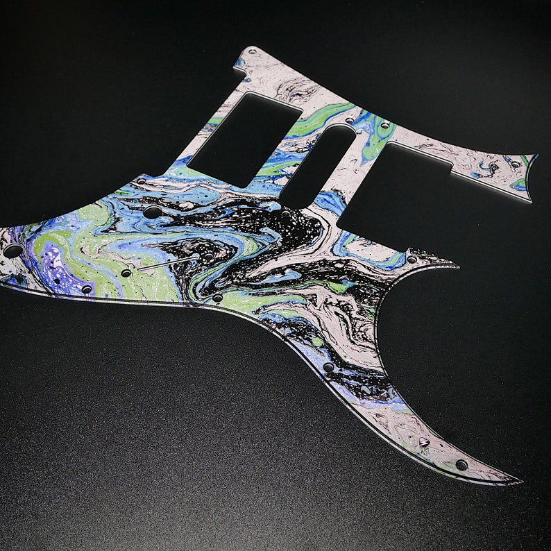 Ibanez Pickguard Marble 3 Jem Series Custom Pickguard - Etsy