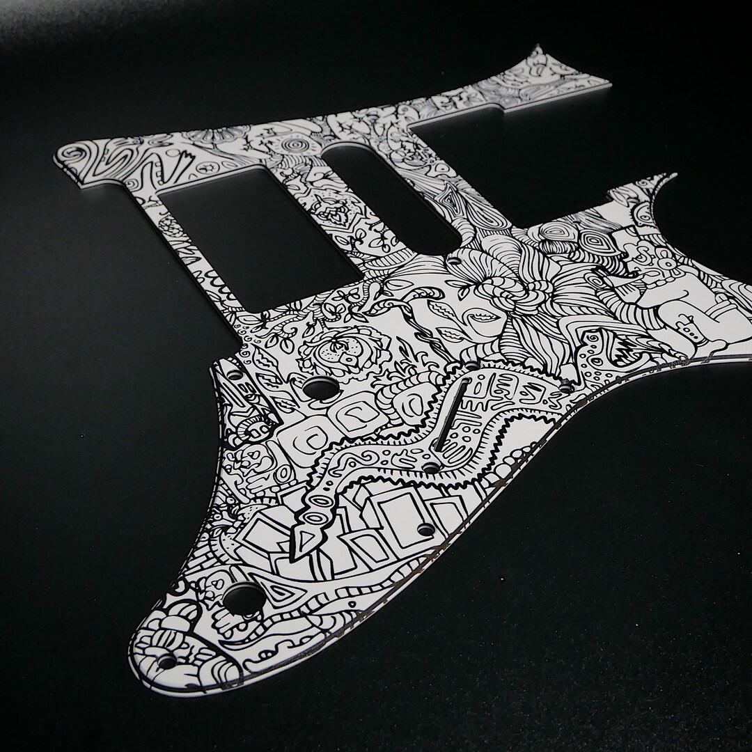 Ibanez Pickguard • Maya Pictures • Jem Series • Custom Pickguard ...