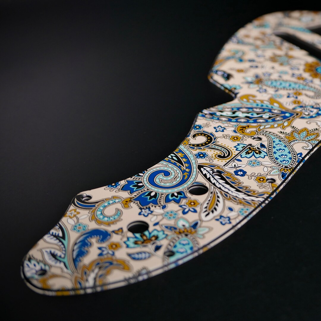 Fender '69 T Thinline Pickguard • Paisley #6 • Custom Pickguard ...