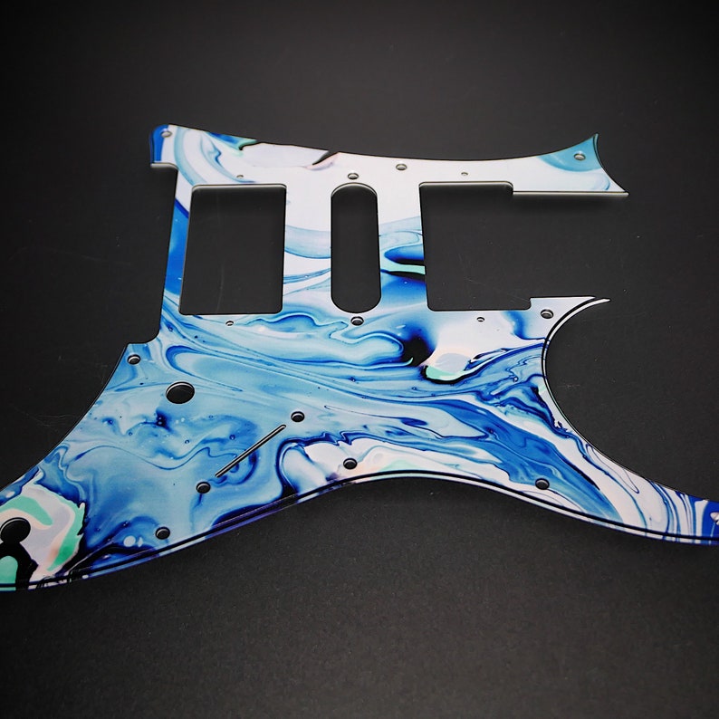 Ibanez Pickguard Marble 15 RG Series Custom Pickguard - Etsy