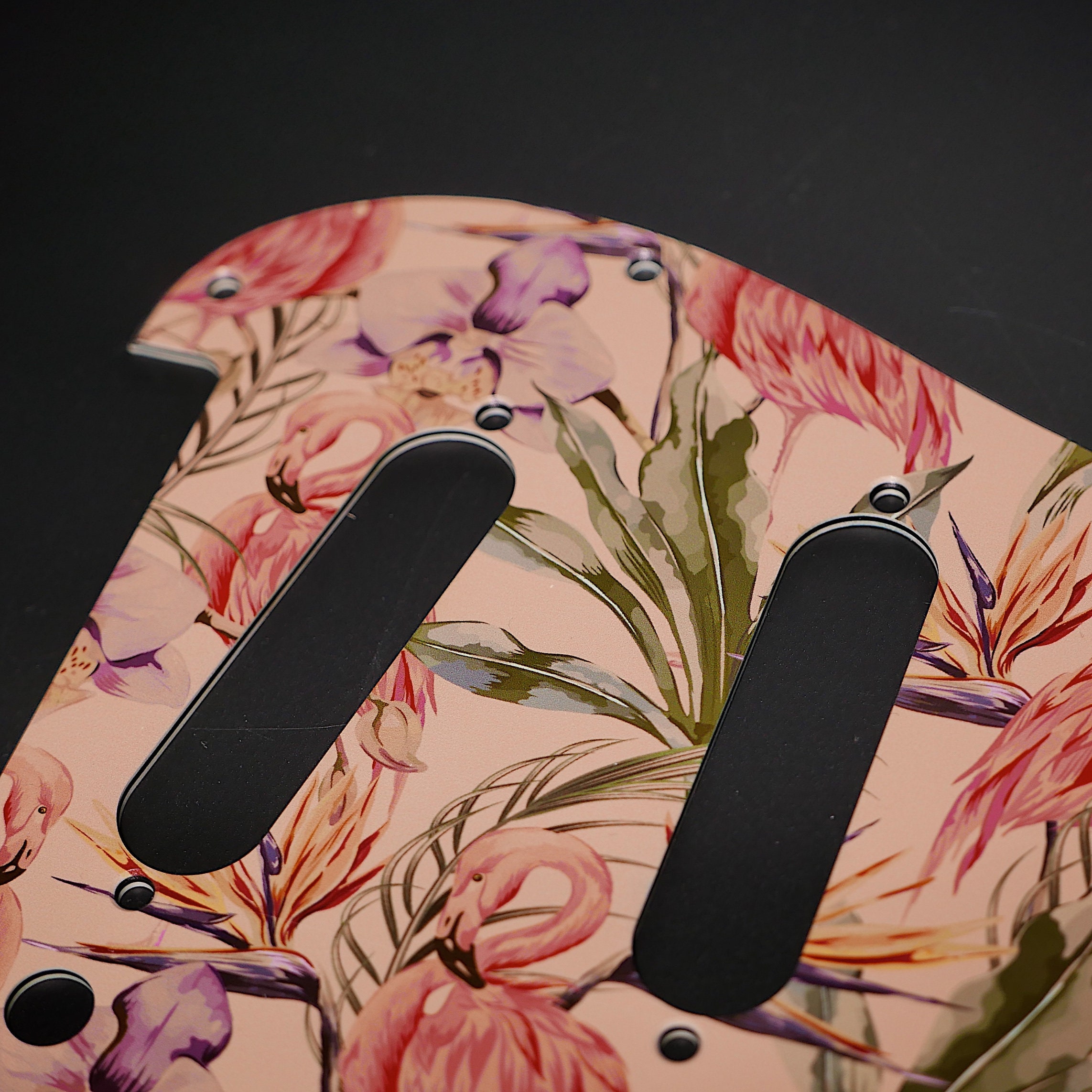 Fender Strat Pickguard / Tropical Flowers / Custom Pickguard / - Etsy UK