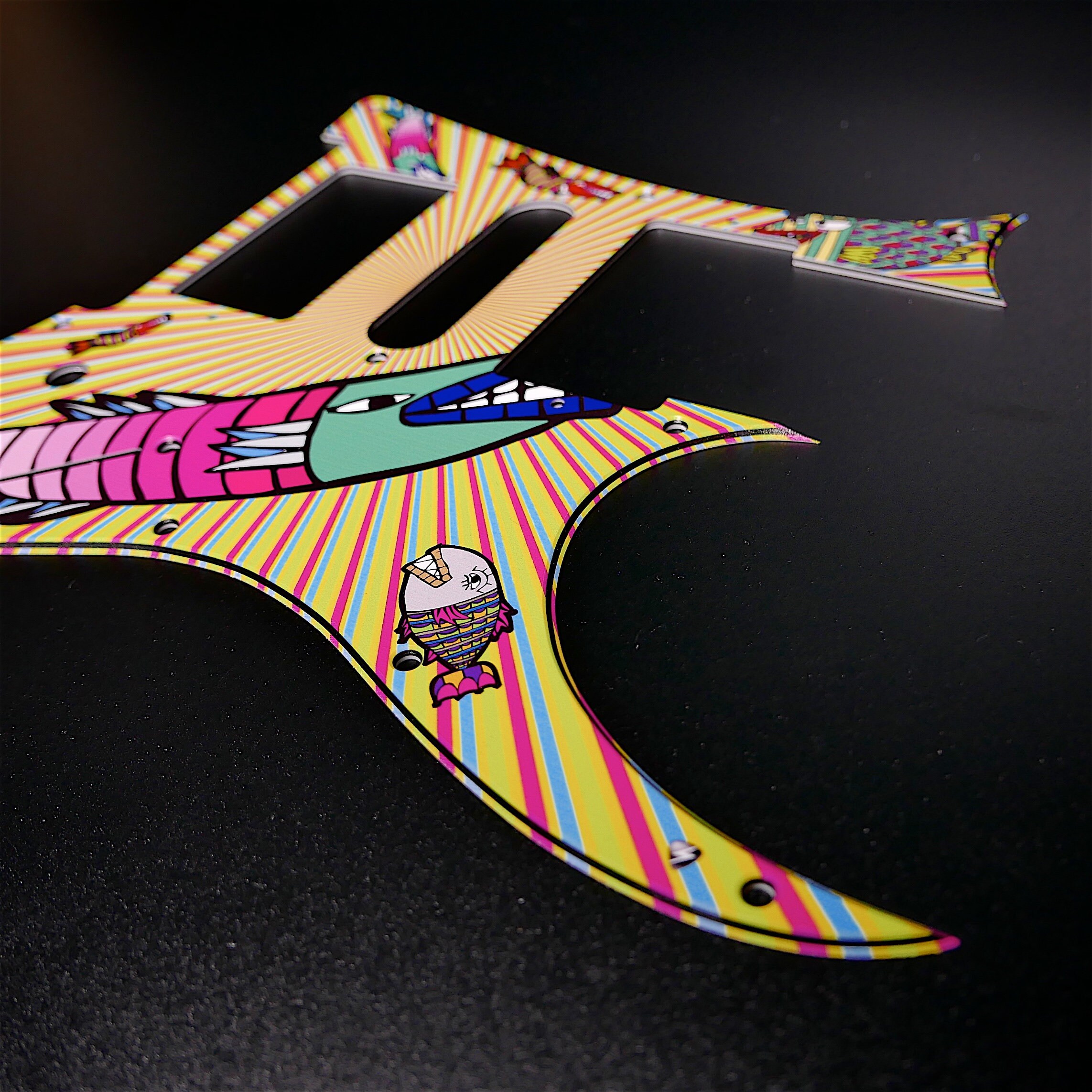 Ibanez Pickguard Flying Fish 1 RG Series Custom - Etsy UK
