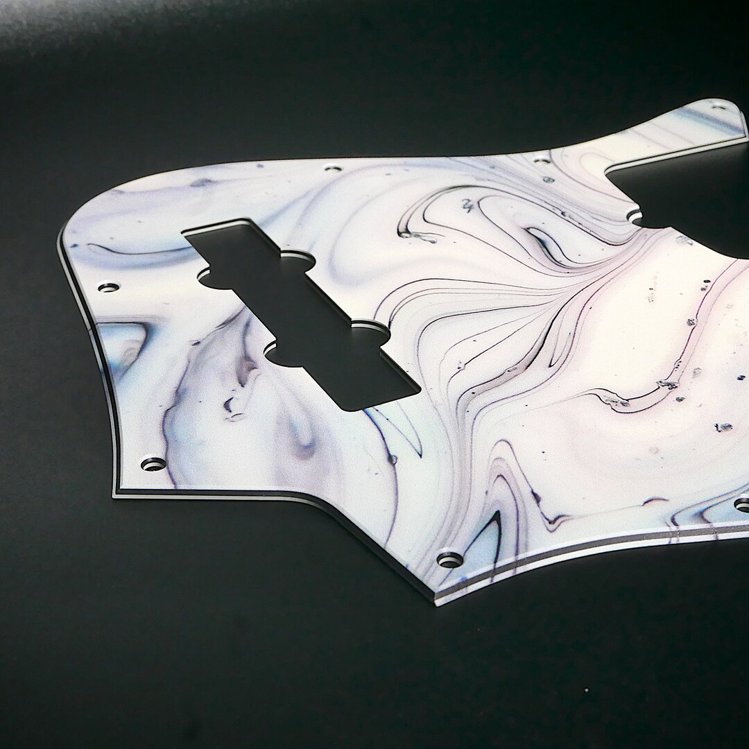 Fender Jbass Pickguard • Marble #1 • Custom Pickguard • Graphic ...