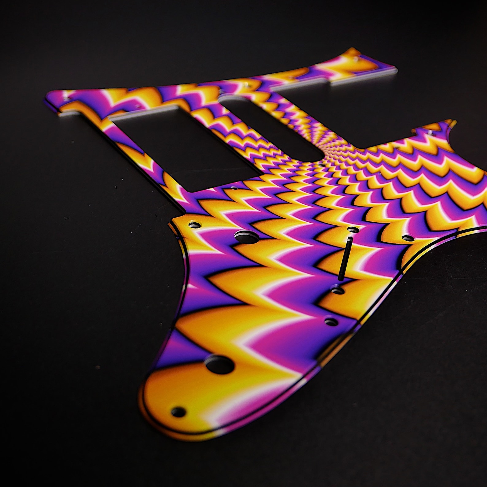 Ibanez Pickguard • Spin Illusion • Jem Series • Custom Pickguard ...