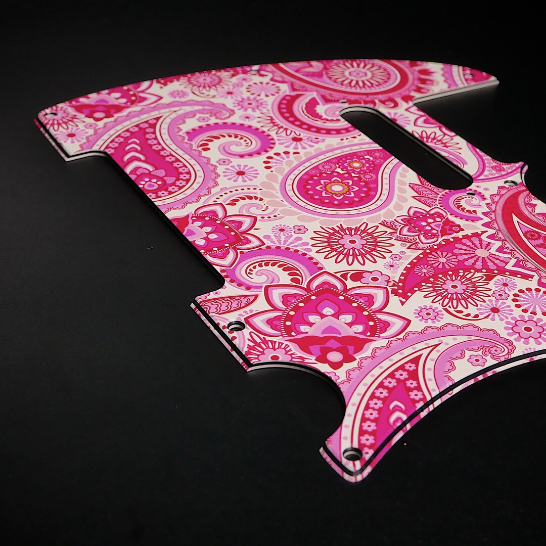 Fender T Style Pickguard • Paisley #5 • Custom Pickguard • Graphic ...