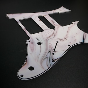 Ibanez Pickguard • Marble#1 • RG Series • Custom Pickguard • Graphic ...
