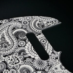 Fender Tele Pickguard Paisley 2 Custom Pickguard - Etsy