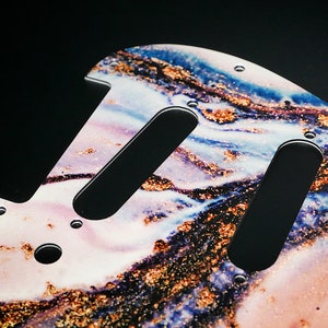 Fender ST Style Pickguard • Marble #21 • Custom Pickguard • Graphic ...