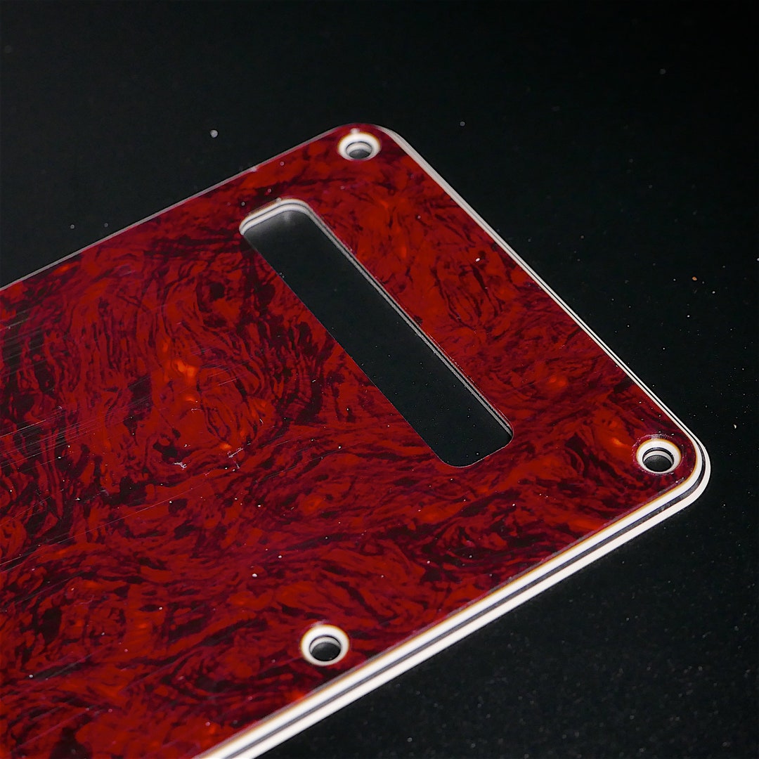 Fender ST Backplate • 4-ply N2 Tortoise • Custom Pickguard ...